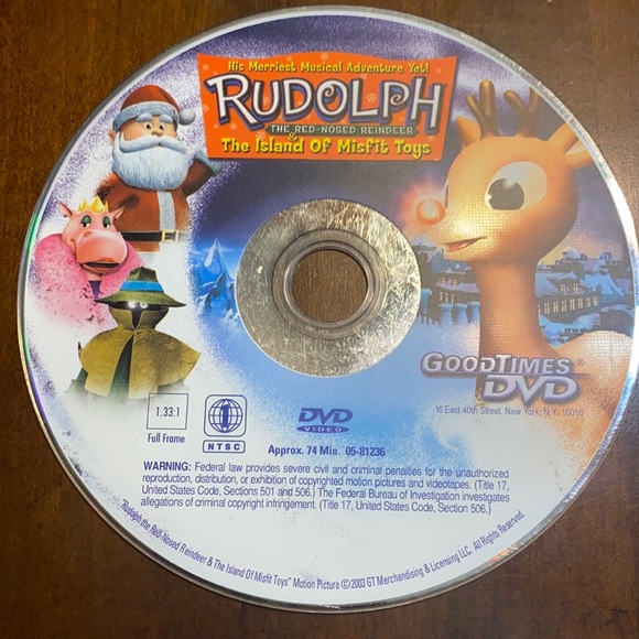 Media | Dvd Rudolph The Island Of Misfit Toys | Poshmark